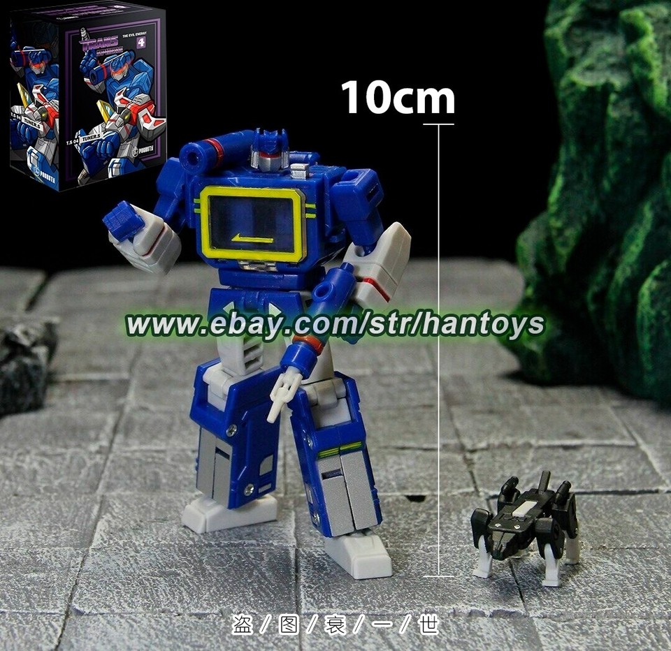 New Robot In Stock Soundwave PocketToys PT04 Walkman 3 Tape Mini DX9 4 ...