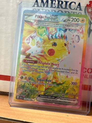 Pikachu ex 238/191 Sv08: Surging Sparks Holo | eBay