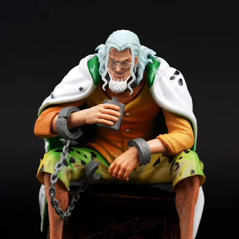 One Piece Silvers Rayleigh Sitting Position Luminescent Bonfires Action ...