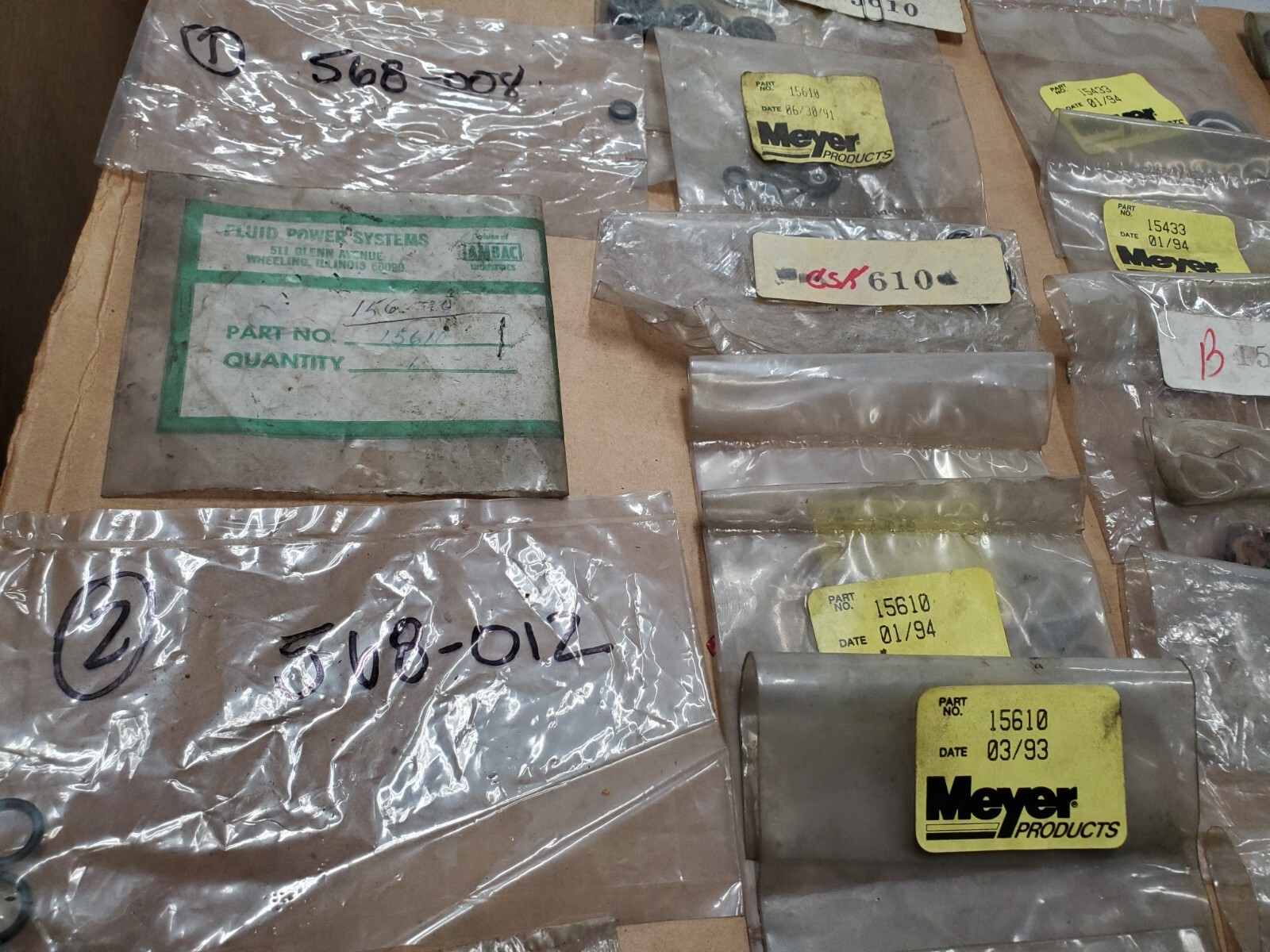 NOS OEM Meyer & AM Seal Kits Lot 15431 15432 15433 15254 15610 15707 ...
