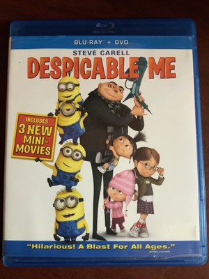 Despicable Me (Blu-ray/DVD, 2010, 3-Disc Set, Includes Digital Copy) | eBay