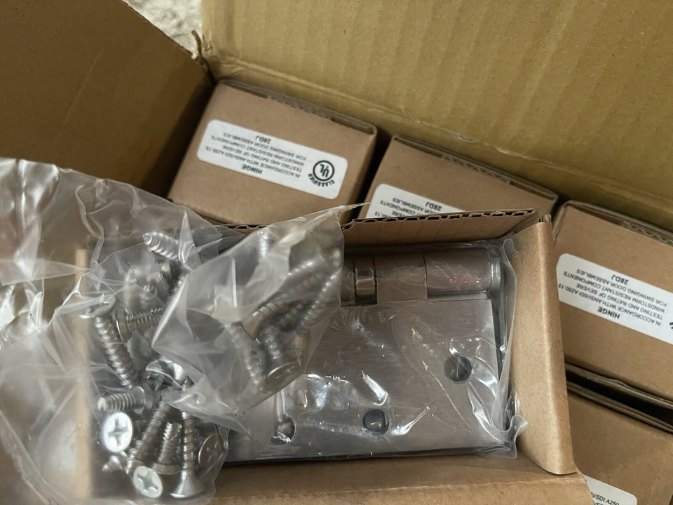 NEW 3 McKinney Bearing Hinges Heavy Weight T4A3386/T4A3786 BRUSHED ...