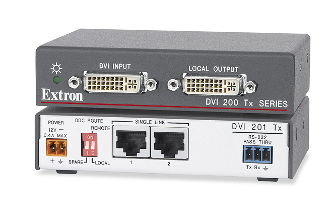 Extron DVI 201 Tx 60-734-12 DVI Twisted Pair Extender Transmitter New ...