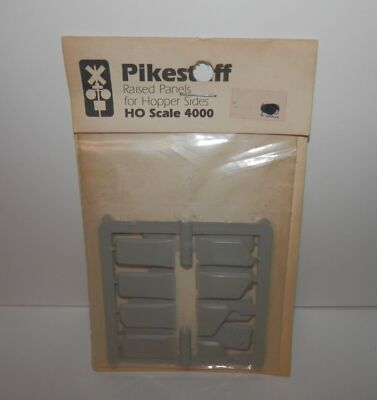 Pikestuff HO Scale Raised Panels for Hopper Sides #4000 NIP (B) | eBay