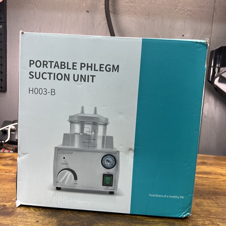 1000ml Portable Veterinary Suction Machine Large Capacity for Home Use ...