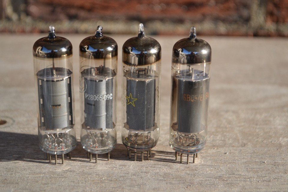 6BQ5 EL84 Mixed Lot 4 Strong to NOS Testing Vacuum Tubes RCA ...