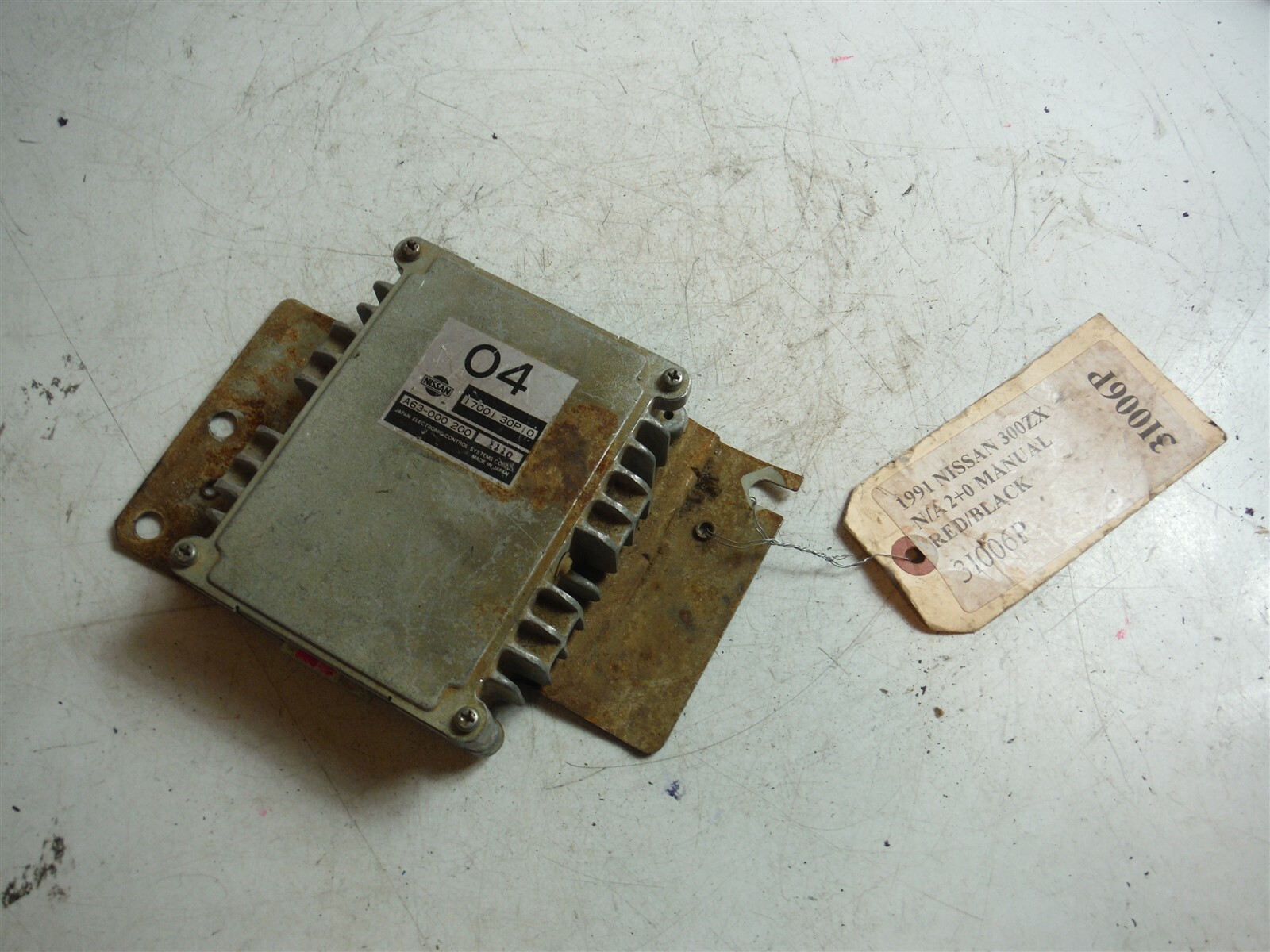 1991 NISSAN 300ZX FUEL PUMP CONTROL MODULE RELAY UNIT 17001 30P10 OEM ...