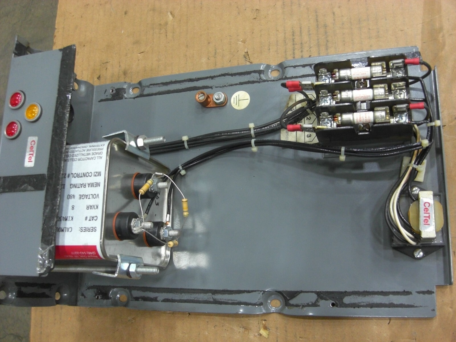 Myron Zucker KIM43008-3 Power Factor Correction Capacitor, Calmount ...