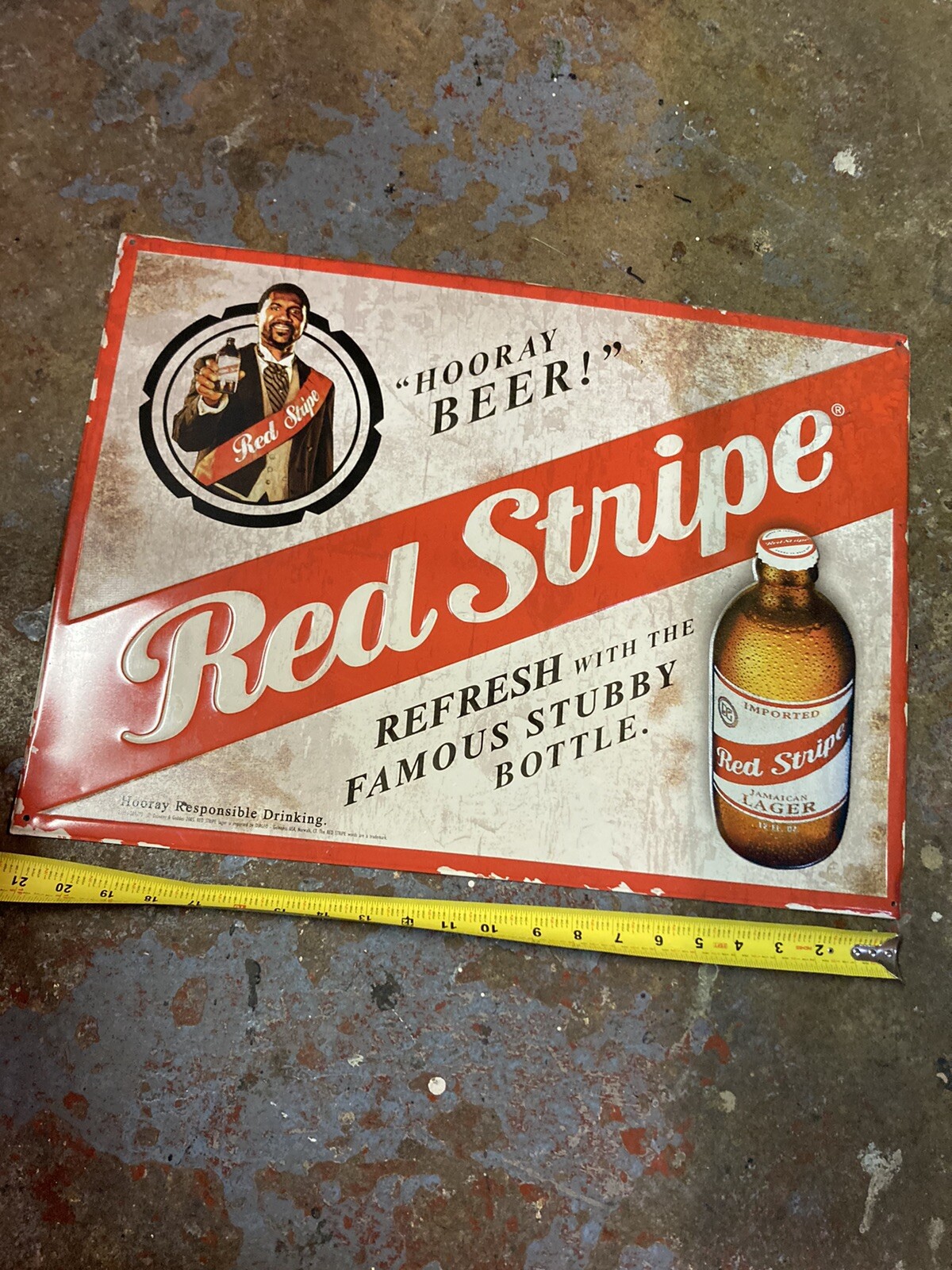 red stripe beer sign | eBay