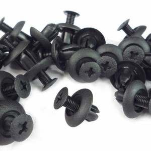20 Front & Rear Bumper Clip Nylon Push-Type Retainer MB253964 For ...