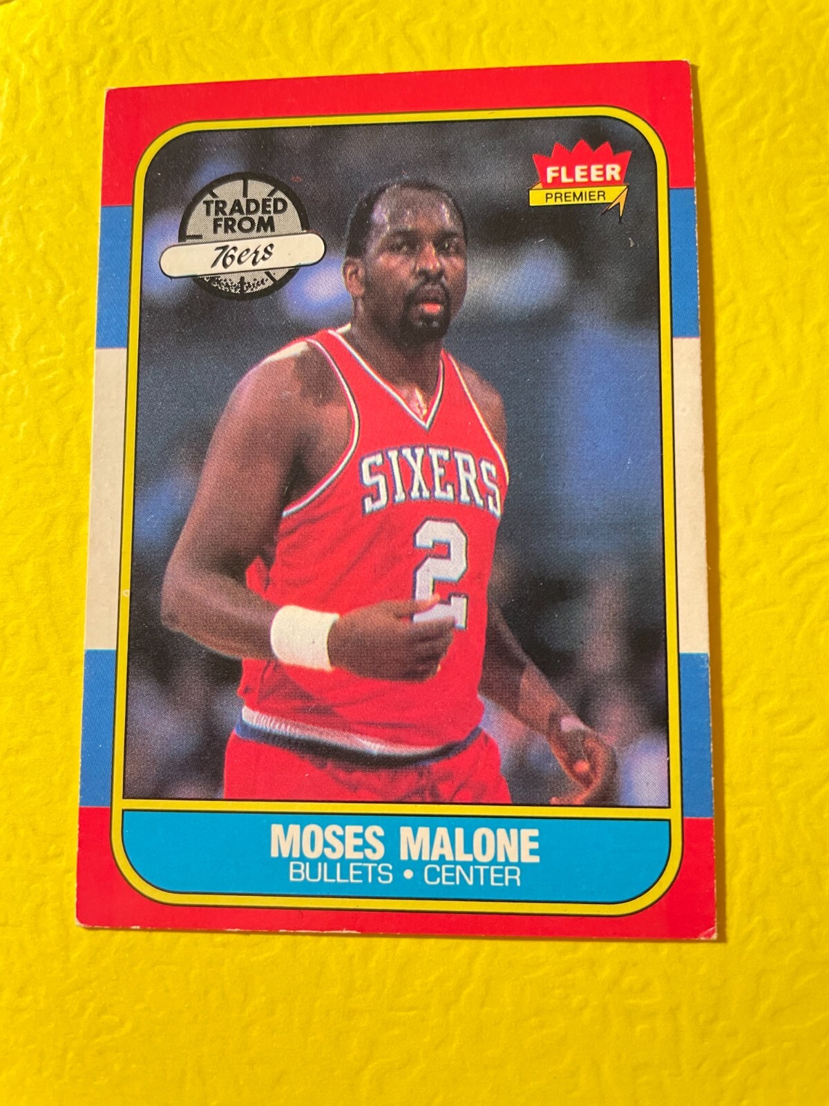 Moses Malone 1986 Fleer Basketball Card #69 | eBay