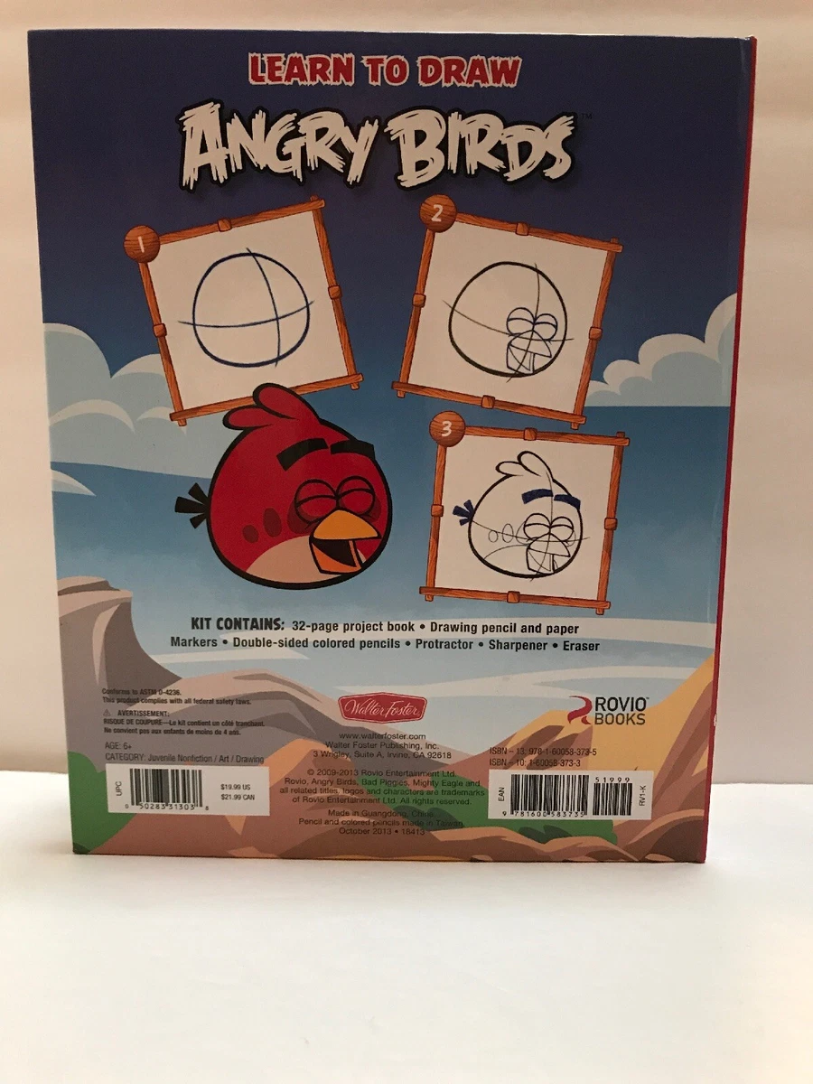 Angry Bird Drawing Book
