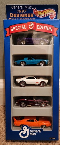 Hot Wheels General Mills Designer Collection 5 pack | eBay