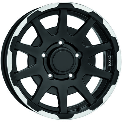 ALLOY WHEEL SPARCO SPARCO DAKAR FOR FORD F-150 8.5X18 6X135 MATT BLACK ...