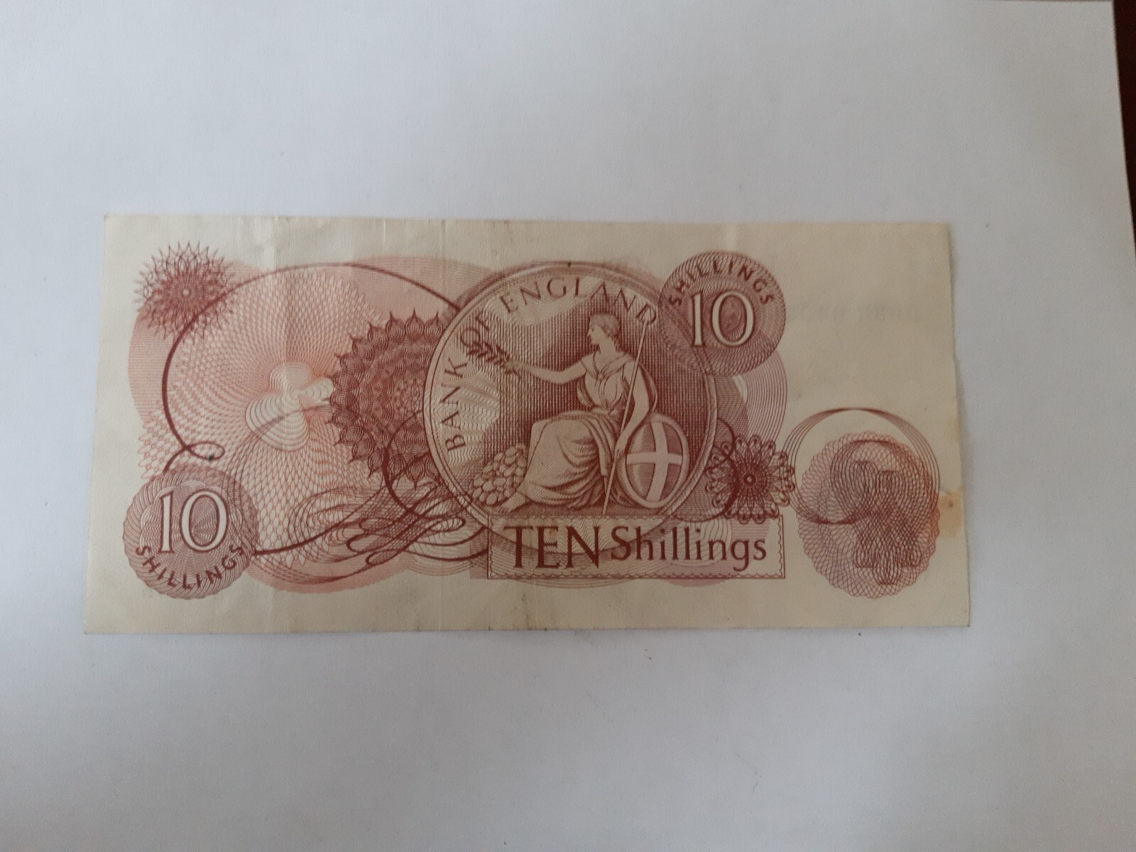Bank Of England Old 10 TEN SHILLING Note JS Fforde, EF | eBay UK