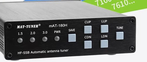 HF Auto-tuner 120W AUTO TUNER Automatic Antenna Ham Radio mAT-125E Hold ...