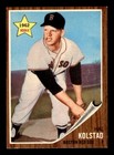 1962 Topps Baseball #276 Hal Kolstad EX/MT | eBay
