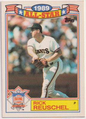 1990 Topps All Star Set #10 Rick Reuschel San Francisco Giants | eBay