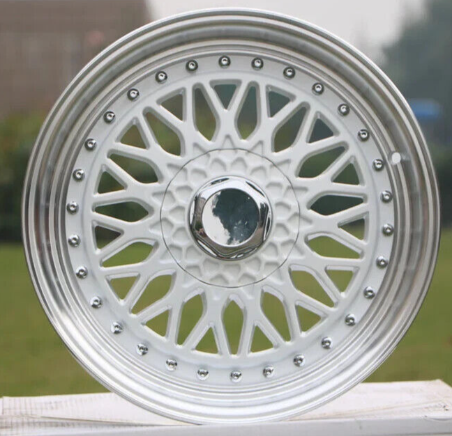 22" Wheels 22x9 5x112 +30 CB 73.1 RS Style White Machined Lip Set 4 | eBay