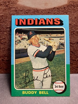1975 Topps #38 Buddy Bell Baseball Card Cleveland Indians MLB Raw | eBay