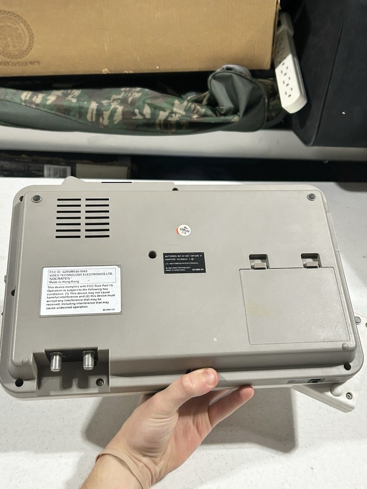 Vintage 1988 VTech Socrates Educational Video System Console As Is ...