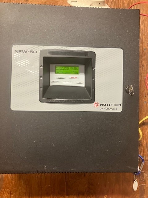 Notifier FireWarden-50 Fire Alarm Panel w/Annunciator | eBay