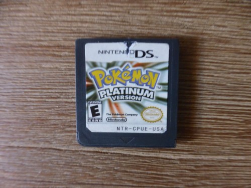 NINTENDO DS GAME : POKEMON PLATINUM VERSION " NOT WORKING READ ...