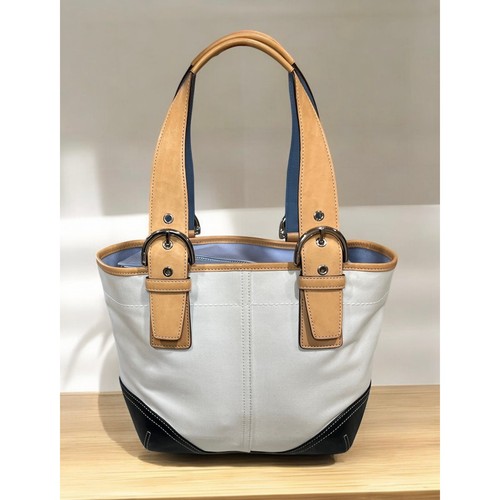 Vintage Coach 9510 Soho Twill Tote Bag | eBay