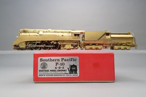 HO Brass Model - WMC SP Southern Pacific 4-6-2 Pacific P-10 Streamlined ...