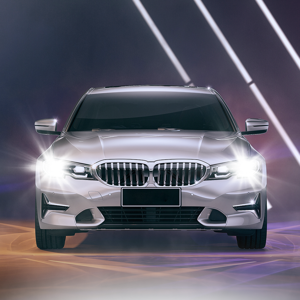 9003 H4 LED Headlight Kit Bulbs 44W 30000LM Hi/Lo Beam Super Bright X2 ...