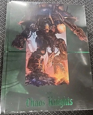 Warhammer 40k Codex: Chaos Knights Collector's Edition Hardback Sealed ...