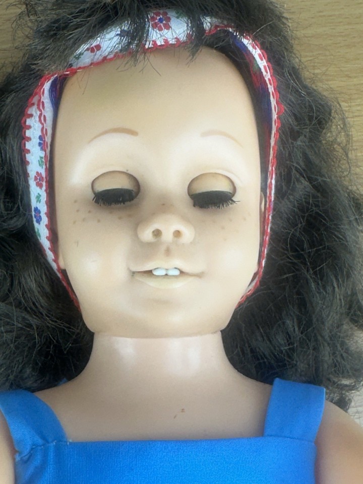 Chatty Cathy 1960 Original Doll Toy 19” Blue Sleepy Eyes Messy Hair ...