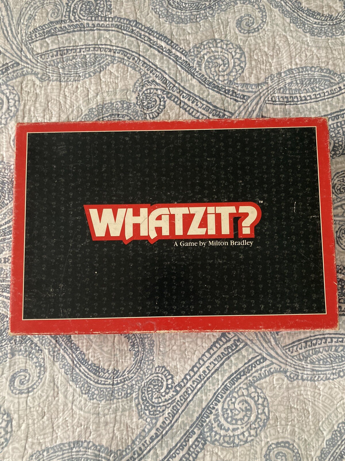 Vintage 1987 Whatzit? The Game of Fractured Phrases Board Game Milton ...