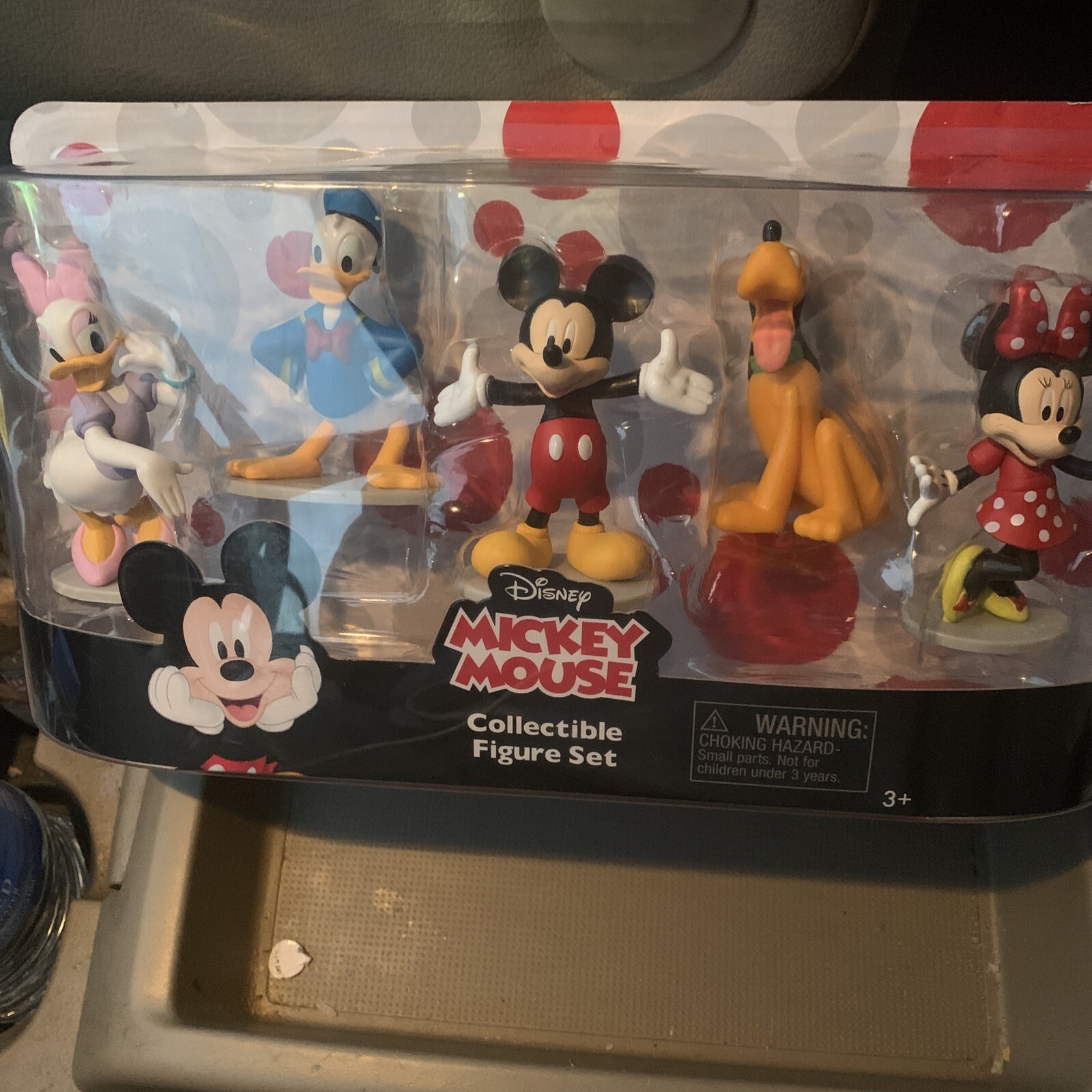 NEW! Disney Mickey Mouse Pals 5 Pc Collectable Figures Daisy Pluto ...
