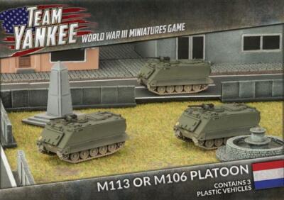 M113 or M106 Platoon Netherlands WWIII x3 Tanks Team Yankee | eBay