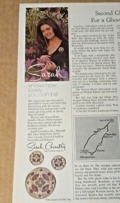 1972 print ad - Sarah Coventry fashion jewelry Springtime vintage ...