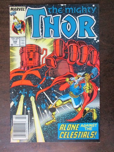 MIGHTY THOR #388 NM- NEAR MINT 9.2 MARVEL COMICS 1988 1ST APEARANCE THE ...