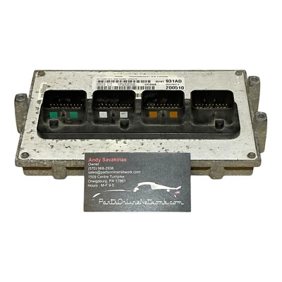2010 Dodge Ram 5.7L Hemi V8 PCM ECM Engine Computer 05187931AD Mopar ...