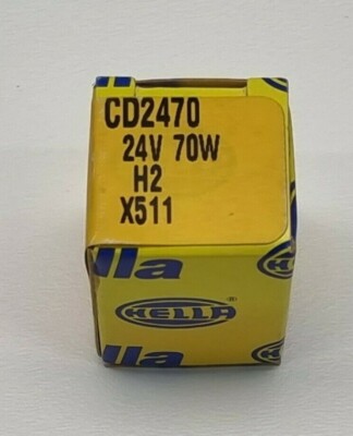 Hella CD2470 24V 70W H2 Globe X511 - Osram H2U 37R-00624 | eBay
