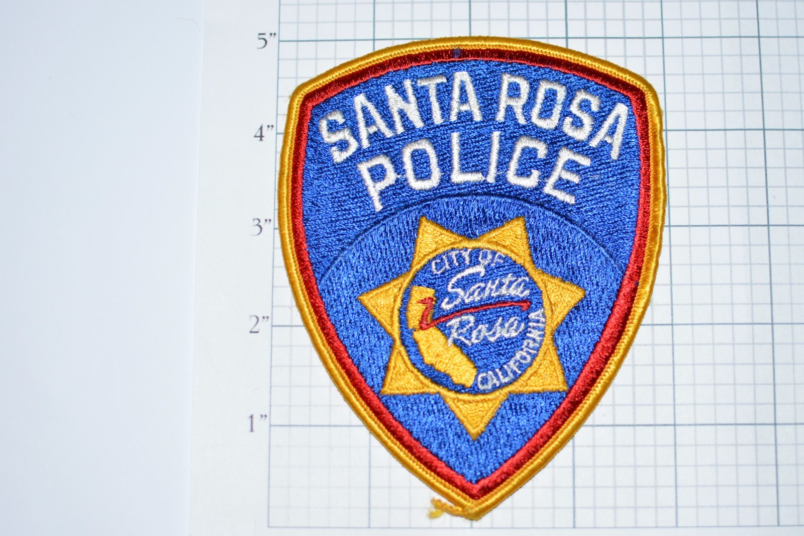 California Police & Security Vintage & Obsolete Arm Shoulder Patch ...