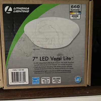 Lithonia Lighting 7" Versi Light 4000k Cool White 660 Lumens | eBay