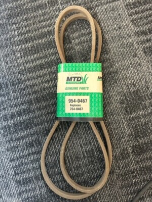 MTD Belt 954-0467 (Replaces 754-0467) | eBay