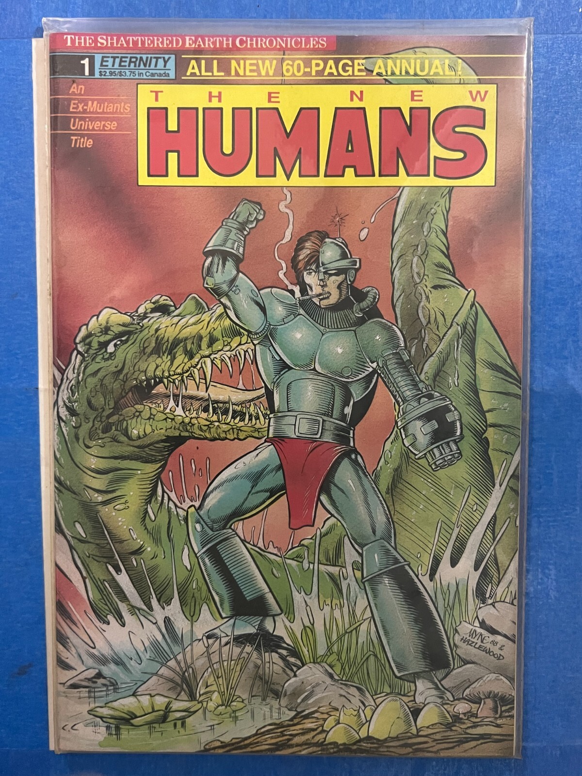 The New Humans Annual #1 -1989 Eternity Comics | Combined Shipping B&B ...