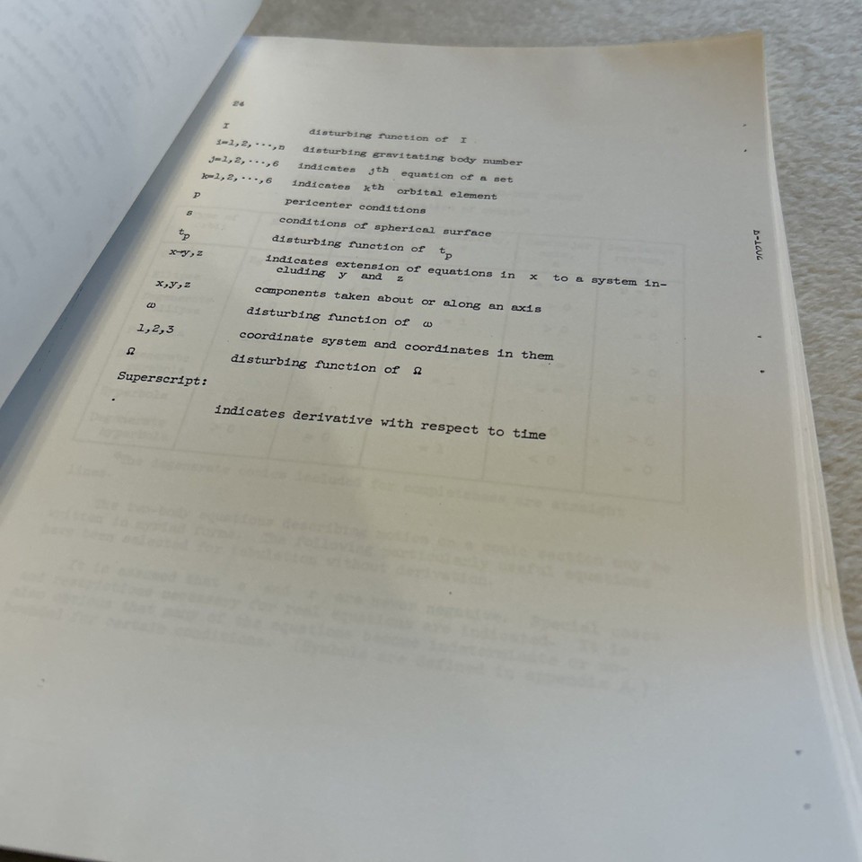 NASA Technical Note D-1106 HTF Space 1962 Copy | eBay