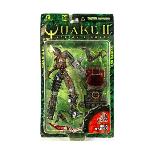 ReSaurus Action Figures Quake II - Alien Strogg - Iron Maiden EX/Mint ...