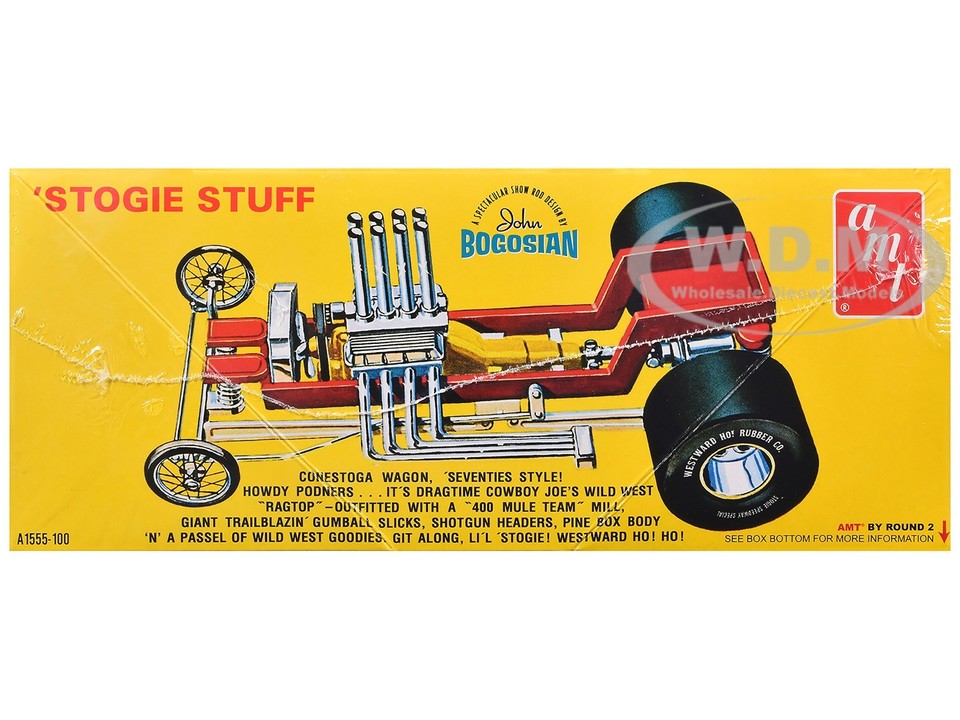 SKILL 2 MODEL KIT LI'L STOGIE SHOW ROD WAGON 1/25 SCALE MODEL BY AMT ...