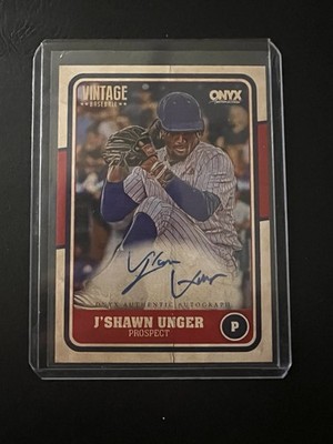 2025 Oynx Vintage Baseball J'Shawn Unger Auto | eBay