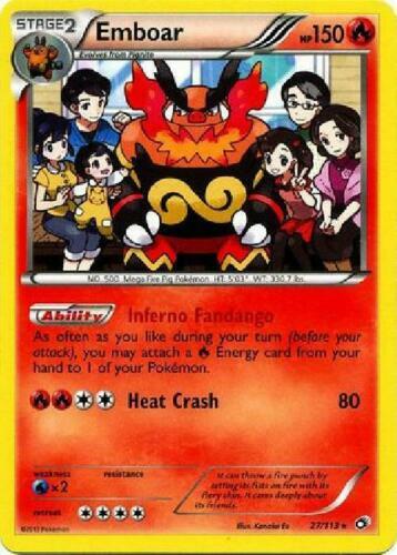 Emboar Mega Evolution Card