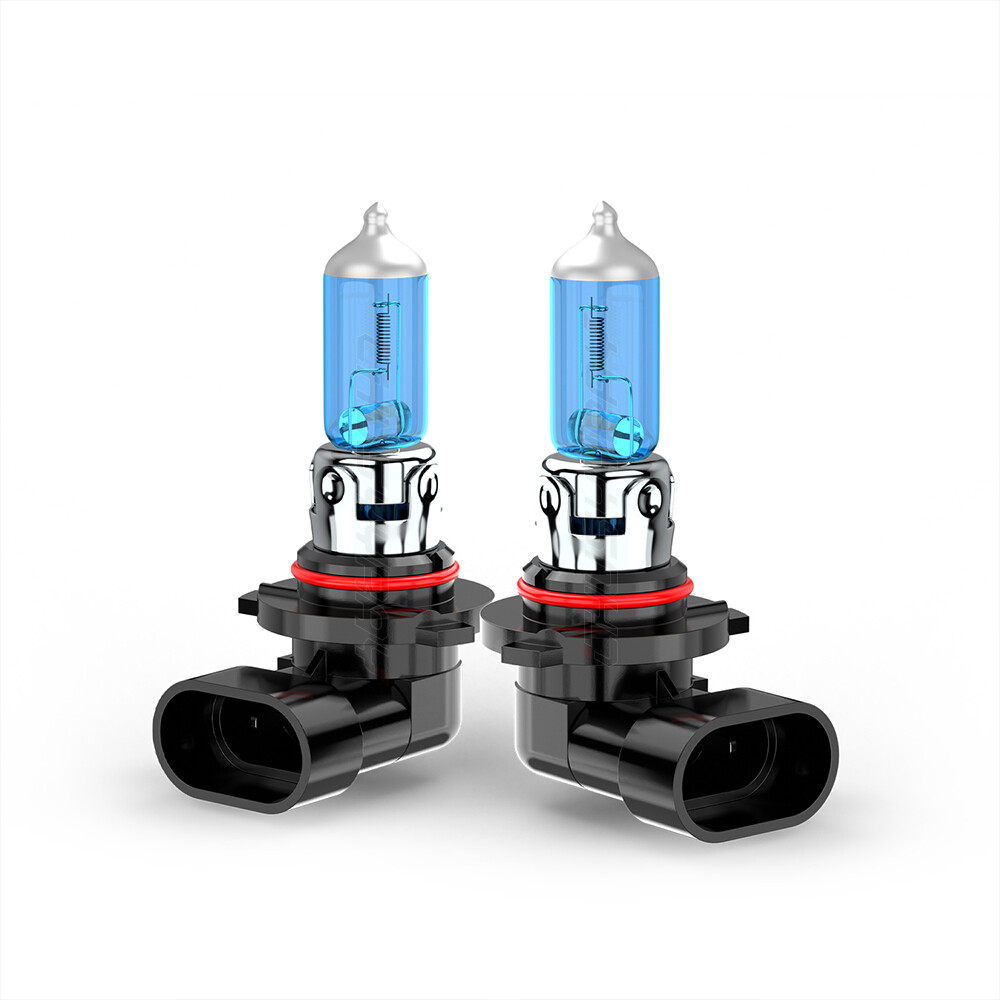 Halogen 9005XS HB3A 60W 6000K White Two Bulbs Head Light High Beam ...