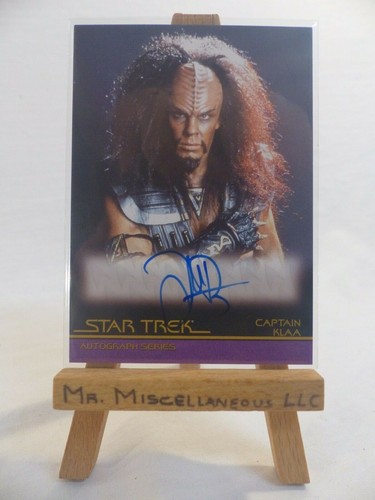 the Complete Star Trek Movies autograph card A15 Todd Bryant Captain ...